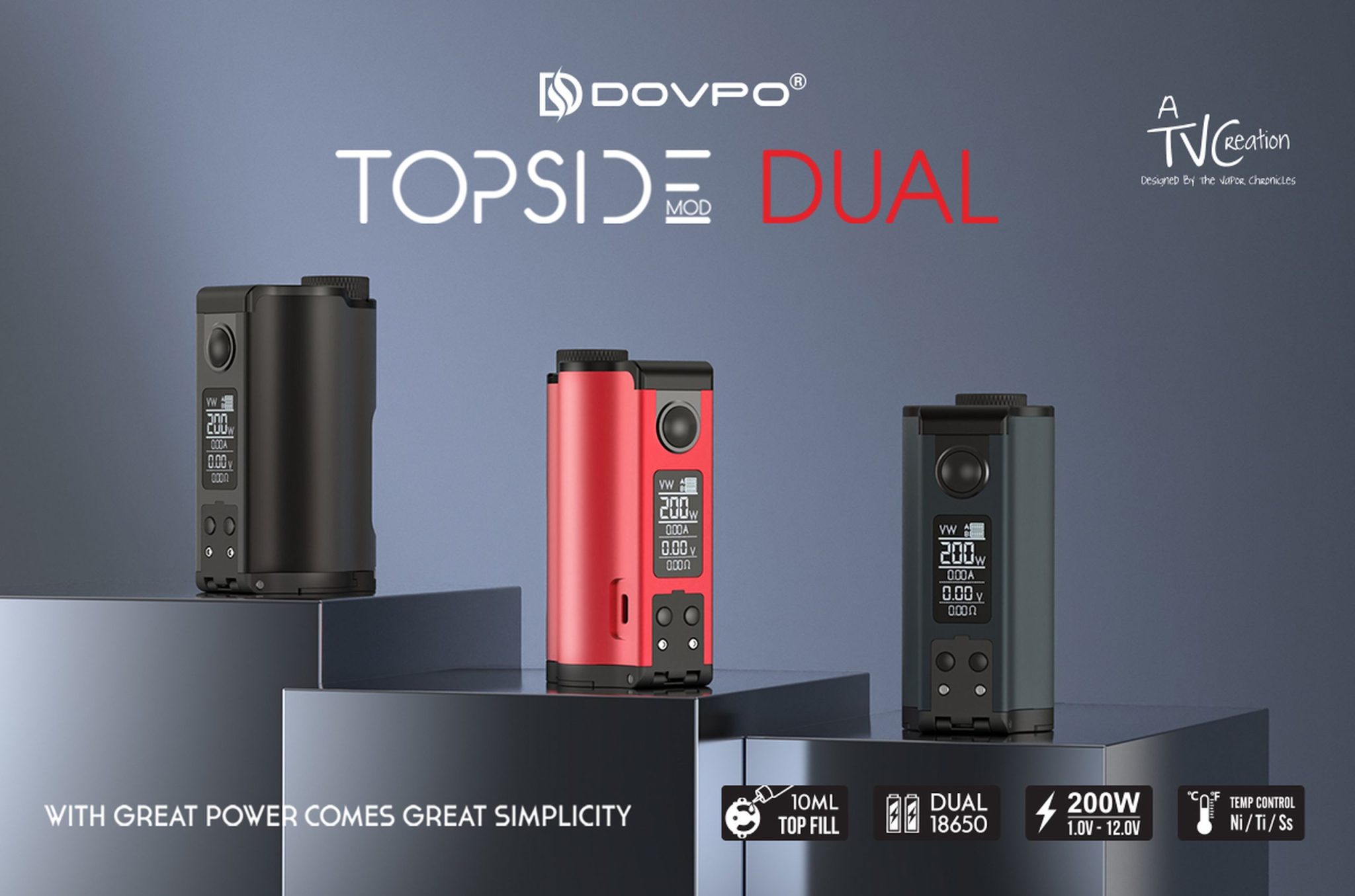 Dovpo Topside Dual 200W Squonk Mod V4 Review | Ultimate Juice